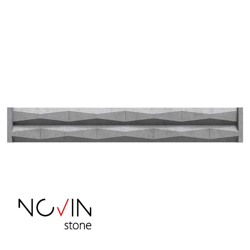 قالب دیوار پیش ساخته عقیق 30*200 - نوین استون